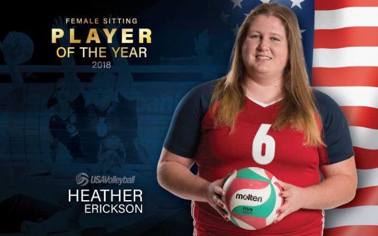 Erickson's Play for Sitting Team Speaks for Itself - USA Volleyball