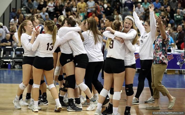 NCVF Champs Bring Party to Finals - USA Volleyball