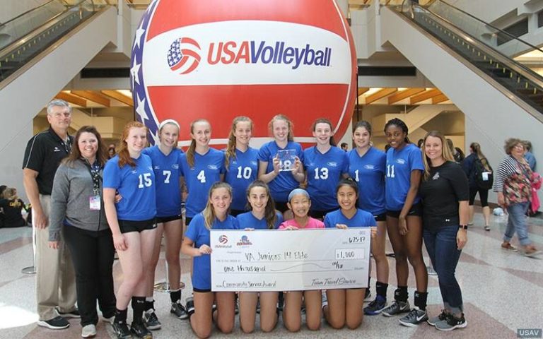 VA Juniors 14 Elite Selected Team Travel Source Community Service Award ...