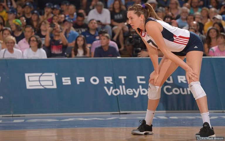 Megan Courtney Working to be Back on Court as OH - USA Volleyball