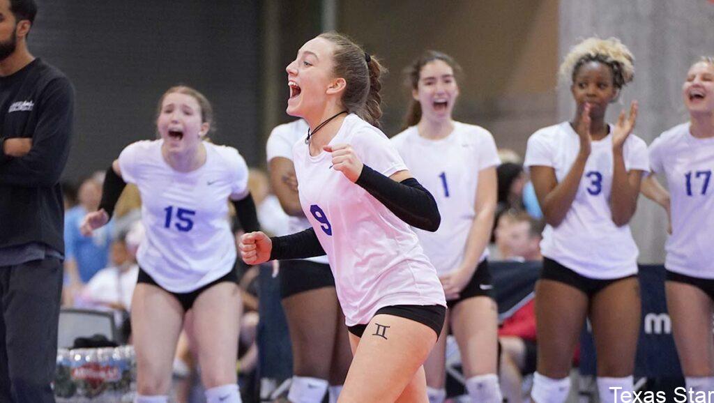 Cheering girl - USA Volleyball