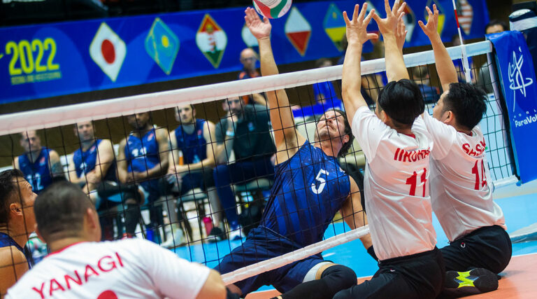 Women's Sitting Team Passes Test from Iran - USA Volleyball