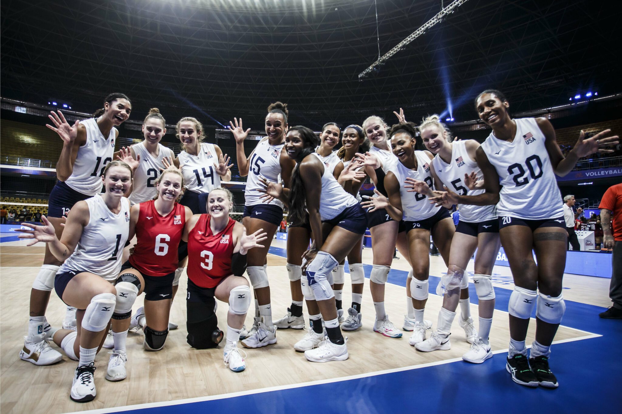 U.S. Women Shock Brazil with Sweep - USA Volleyball
