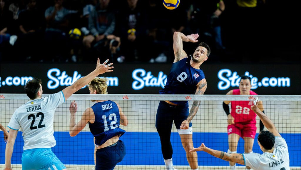 U.S. Men Finish First in VNL Preliminary Round - USA Volleyball