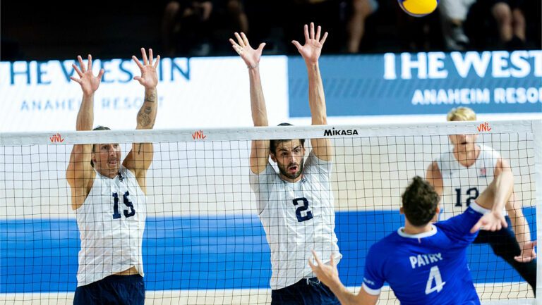 U.S. Men Finish First in VNL Preliminary Round - USA Volleyball