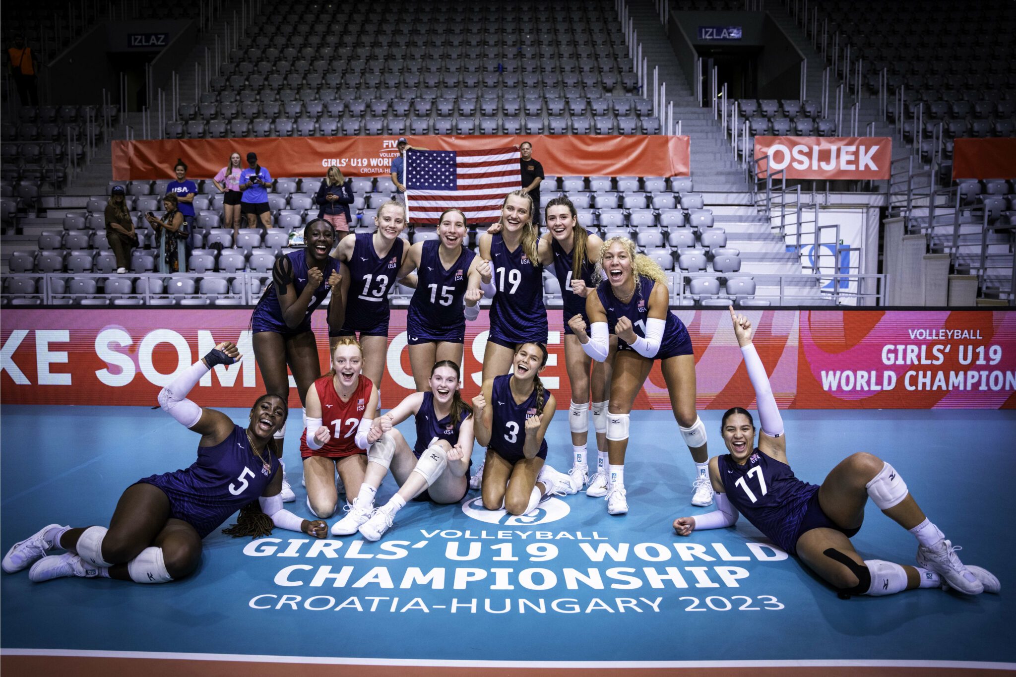 GOLD! Girls U19 Team Wins World Title - USA Volleyball