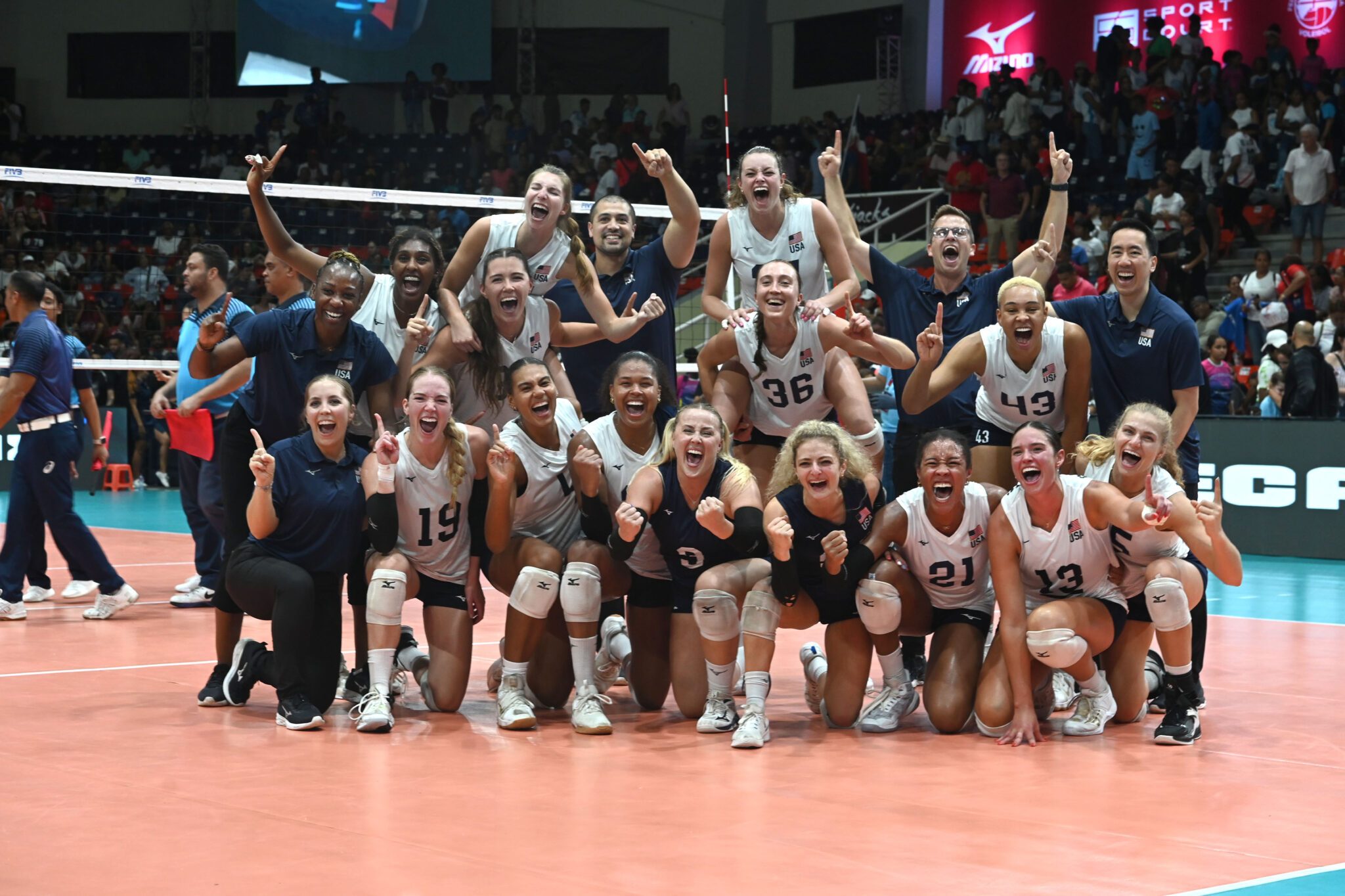 Collegians to Compete for U.S. at NORCECA Final 6 - USA Volleyball