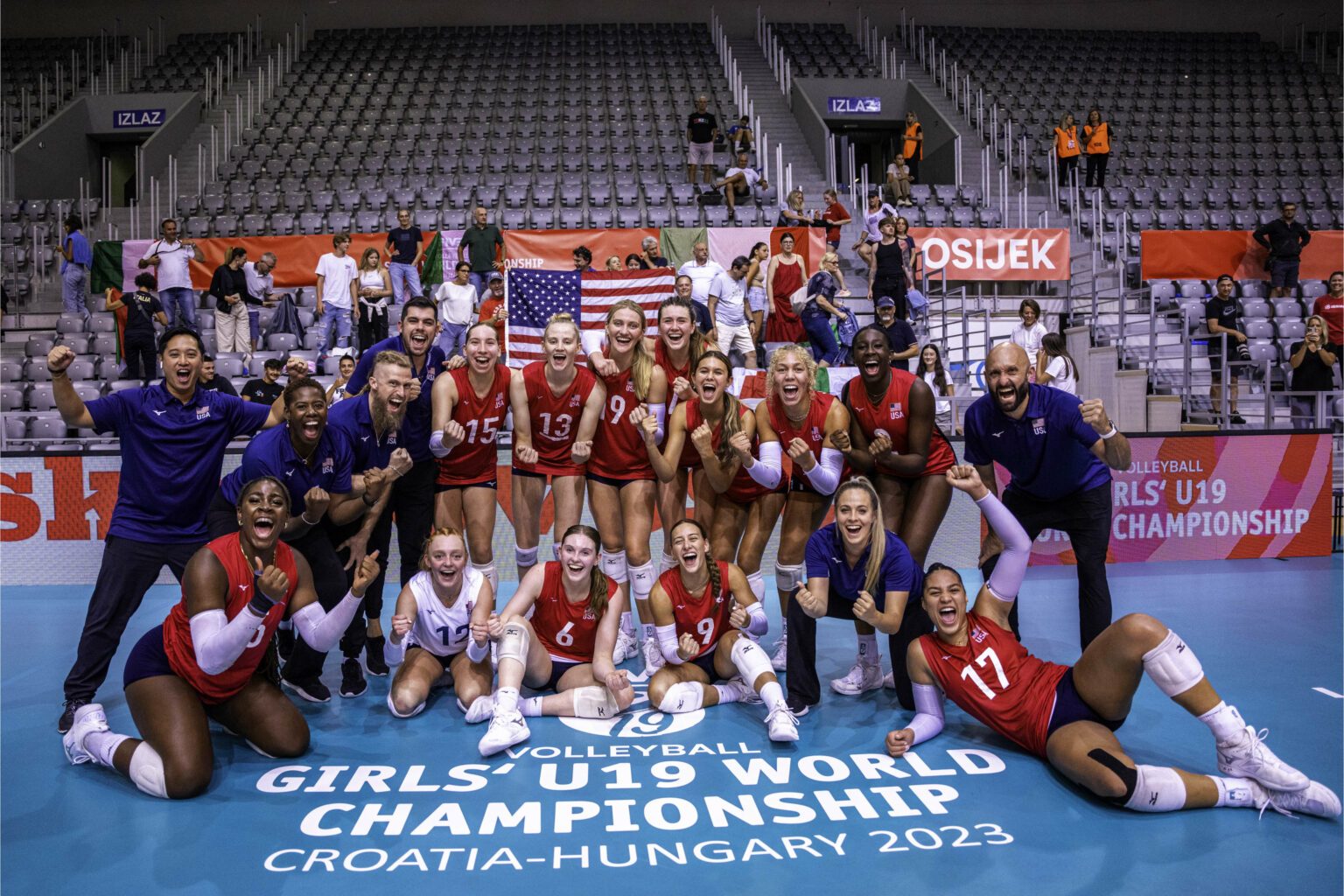 GOLD! Girls U19 Team Wins World Title - USA Volleyball