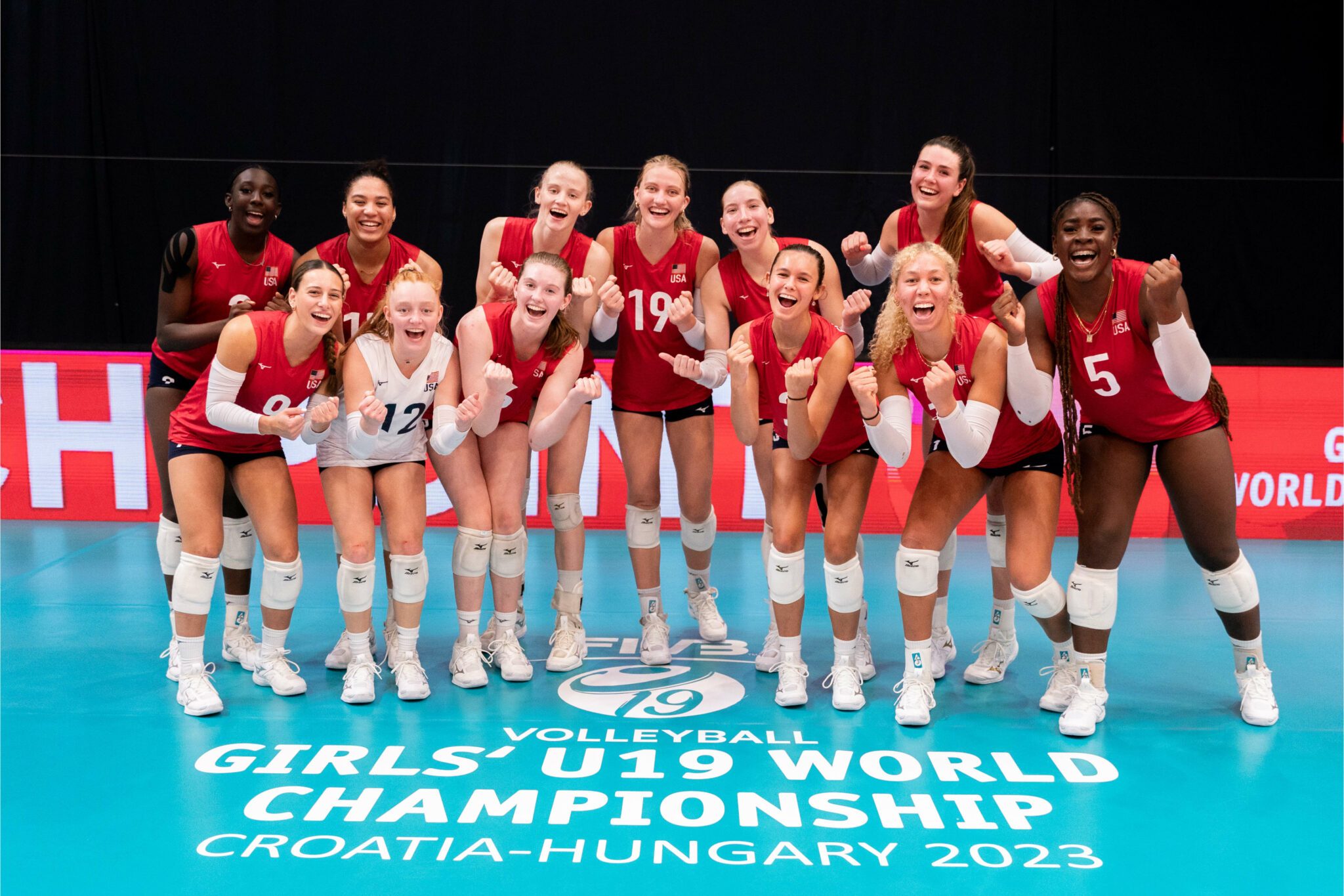 U.S. Girls U19 Runs the Table in 5th to Advance at Worlds - USA Volleyball