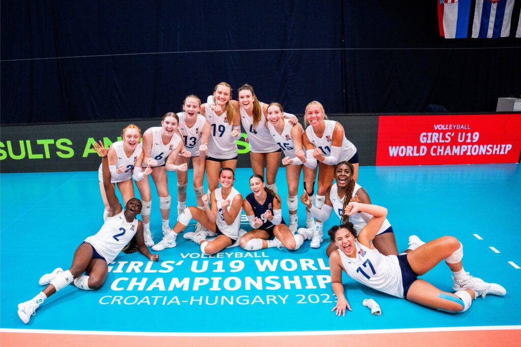 GOLD! Girls U19 Team Wins World Title - USA Volleyball