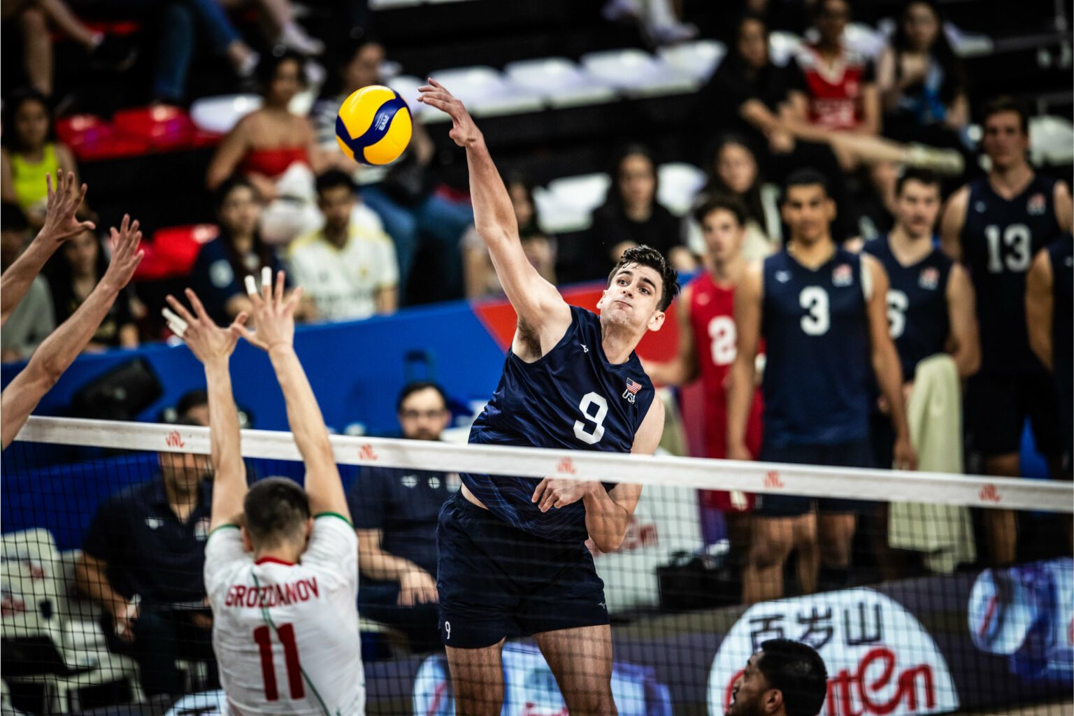 U.S. Men Improve in Third Match of '24 VNL - USA Volleyball
