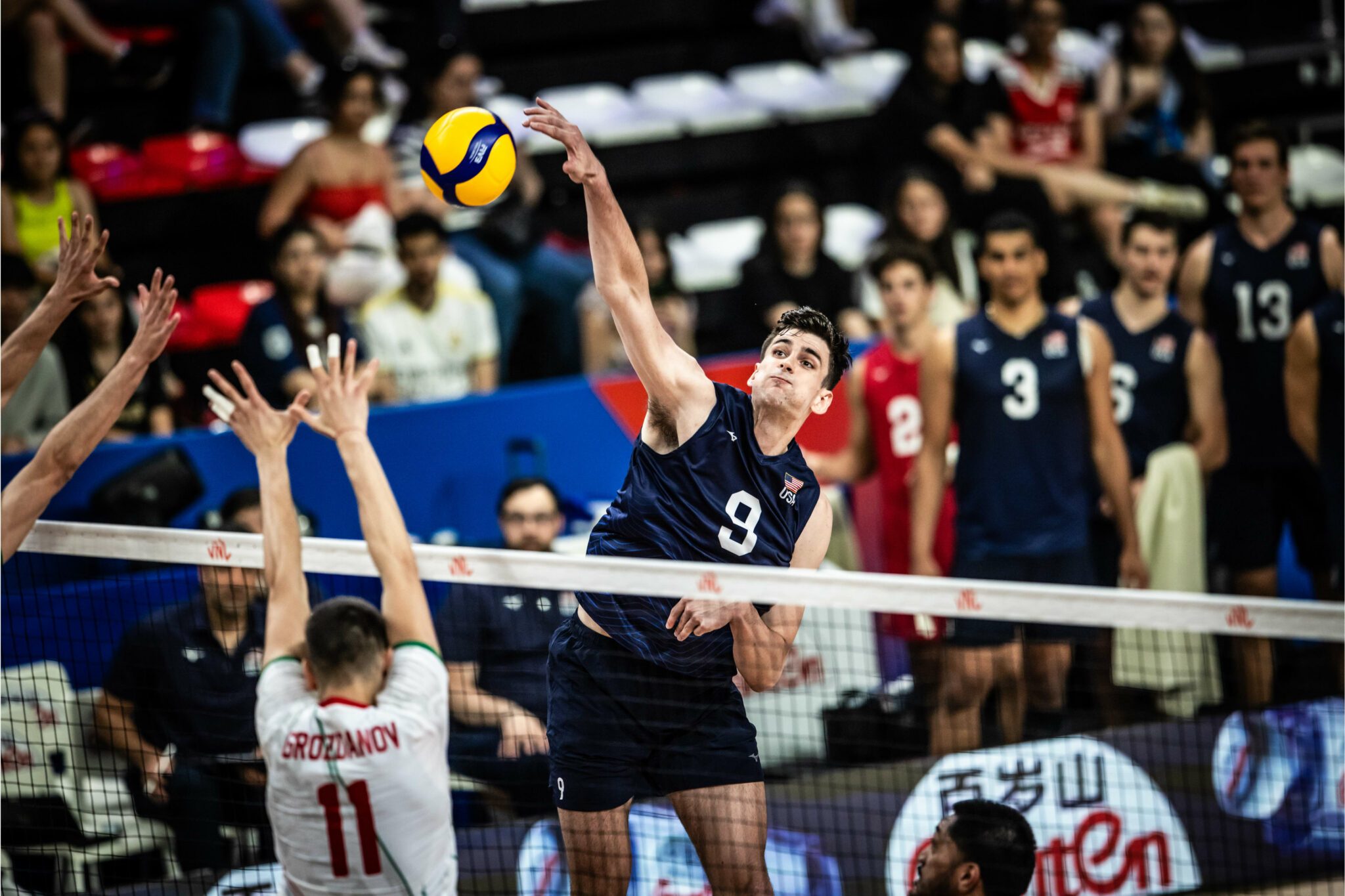 U.S. Men Improve in Third Match of '24 VNL - USA Volleyball