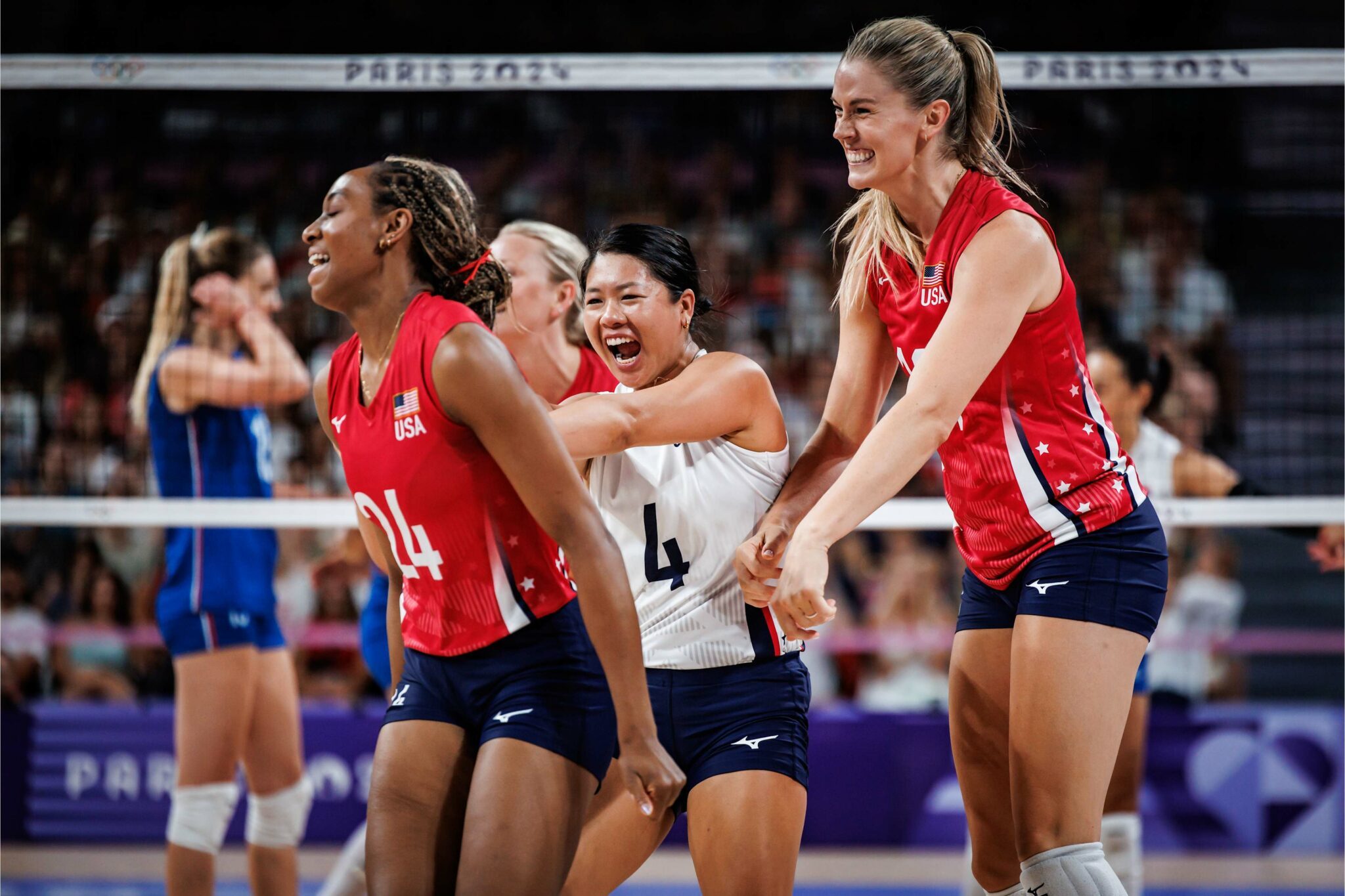U.S. Women Take Olympic Silver in Paris - USA Volleyball