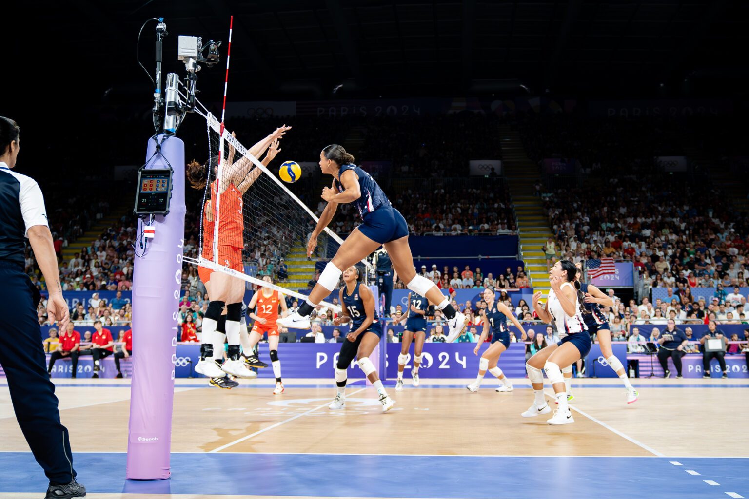 2024 Olympic Games: USA Women vs. France - USA Volleyball