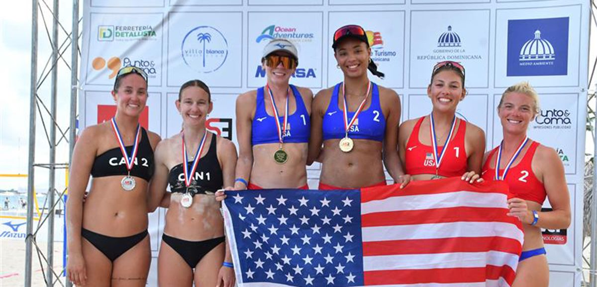 Beach Update: U.S. Earns Hardware from 2024 NORCECA Punta Cana - USA Volleyball