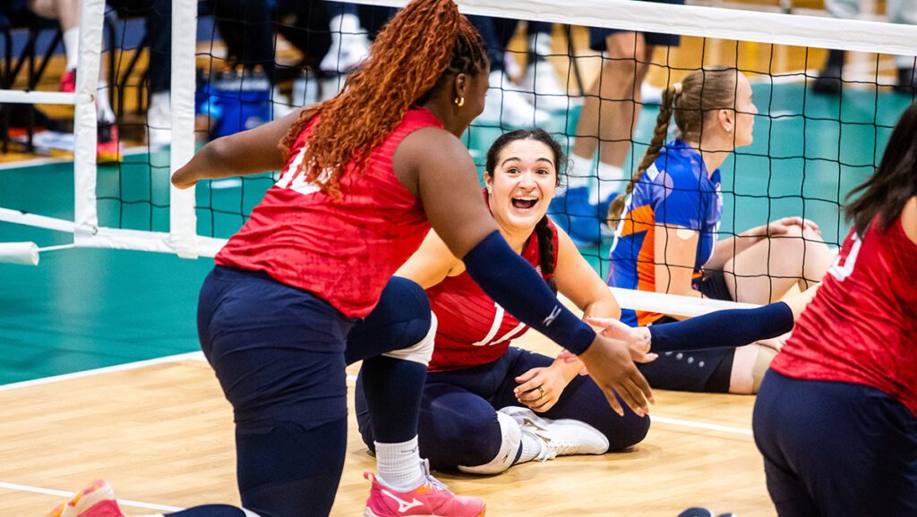 U.S. Women's Sitting Sweeps Canada at 2025 World Cup - USA Volleyball